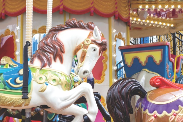 National Harbor Carousel – Old town crier