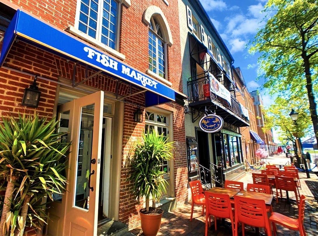 Dining Out-3-23 Fish Market Exterior – Old town crier